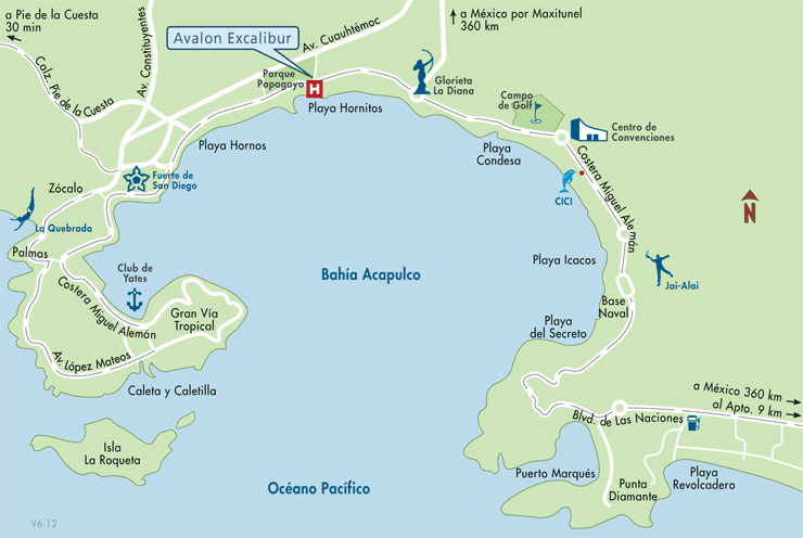 Acapulco Mapa Google: Acapulco Guerrero Mapa – TFSGHK